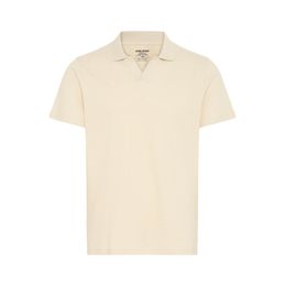 Poloshirt Blend "Poloshirt BHEskild", Herren, Gr. S, beige (oyster gray), Obermaterial: 100% Baumwolle CO., Shirts