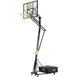 Basketballst&auml;nder EXIT "GALAXY Portable Dunk", schwarz, Ballsportk&ouml;rbe, KinderB:117cm H:305cm, in 5 H&ouml;hen einstellbar, B:117cm H:305cm