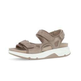 Gabor Damen Trekkingsandale "Trekkingsandale", Gr. 42,5beige, Schuhe
