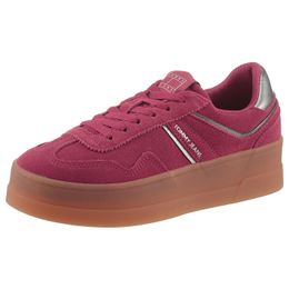 Tommy Jeans "THE GREENWICH FLATFORM ELEVATED", Schn&uuml;rschuh, Freitzeitschuh, Halbschuh mit Logo-Aufn&auml;her
