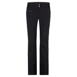 Skihose Ziener "TIPPA", Damen, Gr. 36, EURO-Gr&ouml;&szlig;en, schwarz, Obermaterial: 100% Polyester recycled;Futter: 1. 100% Polyester, 2. 100% Polyamid;Wattierung: 100% Polyester, Hosen Skihose