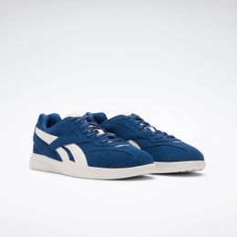 Sneaker Reebok CLASSIC "HAMMER STREET", Damen, Gr. 42, batikblau, chalk, chalk, Leder, Synthetik, Schuhe Sneaker