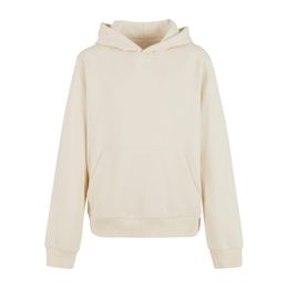 Kapuzensweatshirt Urban Classics "Urban Classics Girls Light Terry Oversized Hoodie", M&auml;dchen, Gr. 134/140, sandwei&szlig;, 100% Baumwolle, unifarben, Sweatshirts