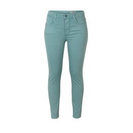 5-Pocket-Jeans STOOKER WOMEN "Rio Fexxi Move Strass Skinny Fit Jeans", Damen, Gr. 48, L&auml;nge 28, blau (blau aqua), Denim/Jeans, 83% Baumwolle, 16% Polyester, 1% Elasthan, skinny fit lang, Jeans 5-Pocket-Jeans, Skinny Fit Casual Clean Wash Denim Jeans Magic Shape Effekt f&uuml;r Damen