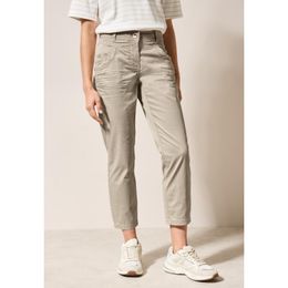 Cecil Damen 3/4-Hose &raquo;Style Scarlett&laquo; 3/4 L&auml;nge im 4-Pocket-Stil beige 26, L&auml;nge 26