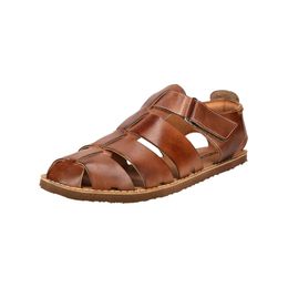 Sandale Pikolinos "Pikolinos Sandalen Leder", Herren, Gr. 43, braun, Leder, Schuhe Sandale