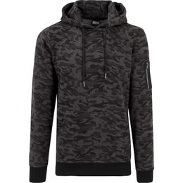 Urban Classics Herren Urban Classics Rundhalspullover &raquo; Herren Sweat Camo Bomber Hoody&laquo; 1 Stk. S