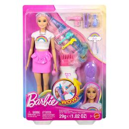 Barbie Anziehpuppe &raquo; Haarspiel Regenbogen Glitzer&laquo; Anziehpuppe