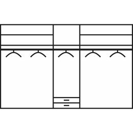 Rauch Kleiderschrank &raquo;Essensa&laquo; wei&szlig; Holzwerkstoff