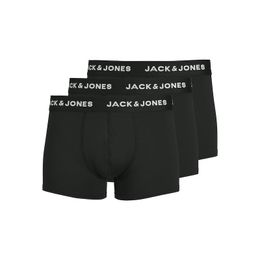 Jack & Jones Jack & Jones Herren Trunk &raquo;JACBASE Microfiber mit Gummibund, perfekter Passform, im 3er-Pack&laquo; Packung, 3er-Pack, 3 Stk. eng anliegend, Single Jersey, 