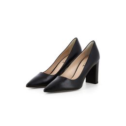 Evita JESSICA Damen Pumps - Glattleder Schwarz - 34