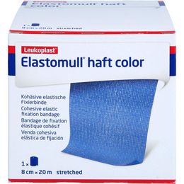 ToRa Pharma Elastomull haft color 8 cmx20 m Fixierb.blau 1 St