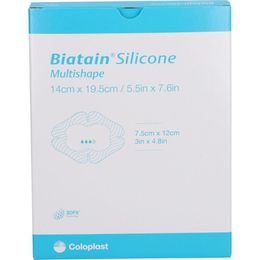 ToRa Pharma Biatain Silicone Schaumverb.Multishape 14x19,5 cm 5 St
