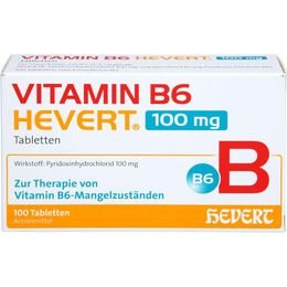 Vitamin B6 Hevert 100 mg Tabletten 100 St