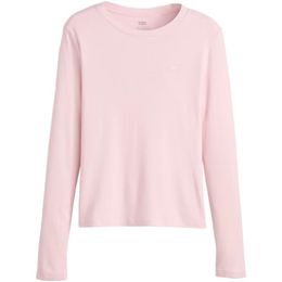 Levi's Levi's Damen Langarmshirt &raquo;ESSENTIAL HM LS TEE&laquo; mit Logo Stickerei M (38)