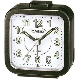 Casio Casio Quarzwecker Wecker, Reisewecker, Leuchtzeiger, Geschenkidee, Schlafzimmer schwarz