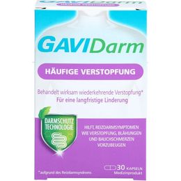 Reckitt Benckiser Deutschland GmbH Gavidarm H&auml;ufige Verstopfung Kapseln 30 St