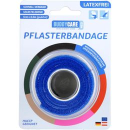 Pflasterbandage latexfrei Buddycare Med blau 1 St