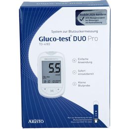 Aristo Gluco Test Duo Pro Set Blutzuckermessger&auml;t mmol/l 1 St