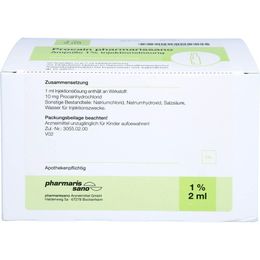 Procain pharmarissano 1% Inj.-Lsg.Ampullen 2 ml 50X2 ml