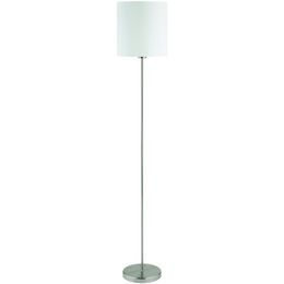 Eglo Stehlampe &raquo;PASTERI Stehlampe - Stoff - Stahl - E27 - 1X60W - IP20&laquo; E27 1 Stk. Standleuchte, Wohnzimmer, Esszimmer, Schalfzimmer, H157,5 x &Oslash;28 cm