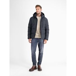 Lerros Herren Lerros Steppjacke &raquo;Gef&uuml;tterte Steppjacke mit abnehmbarer Kapuze&laquo; mit Kapuze blau XL