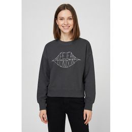 Pepe Jeans Damen Sweatshirt &raquo;BERNIS&laquo;, mit Rundhals, bestickt L