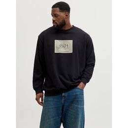 Jack & Jones PlusSize Jack & Jones Plussize Herren Jack & Jones PlusSize Sweatshirt &raquo;JJRAIN SWEAT CREWNECK PLS&laquo; 4XL