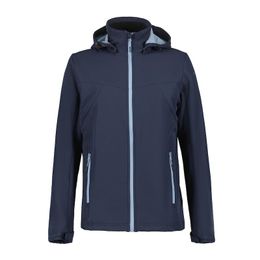 Icepeak Herren Softshelljacke &raquo;BRIMFIELD&laquo; mit Kapuze f&uuml;r sportliche Aktivit&auml;ten, winddicht, wasserabweisend 48