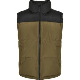 Urban Classics Herren Urban Classics Jerseyweste &raquo; Herren Block Puffer Vest&laquo; 1 Stk. L
