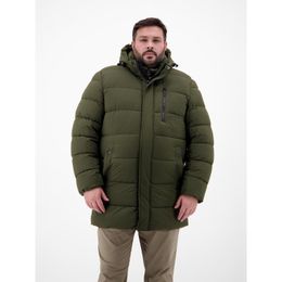 Lerros Herren Lerros Winterjacke &raquo;Herren Steppjacke in Gro&szlig;en Gr&ouml;&szlig;en&laquo; mit Kapuze gr&uuml;n 5XL