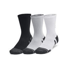 Under Armour Damen Sportsocken &raquo;UNISEX UA PERF TECH 6PK CREW&laquo; 6 Stk. tlg. f&uuml;r Fitness und sportliche Aktivit&auml;ten, robustes Material L (42/47)