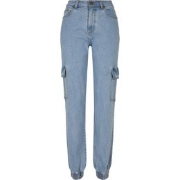 Urban Classics Damen Urban Classics Bequeme Jeans &raquo; Damen Ladies Organic Stretch Denim Cargo Pants&laquo; 1 Stk. 29, Normalgr&ouml;&szlig;en