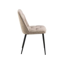 ebuy24 Esszimmerstuhl Brooke Beige 2er Set | Gr.: onesize