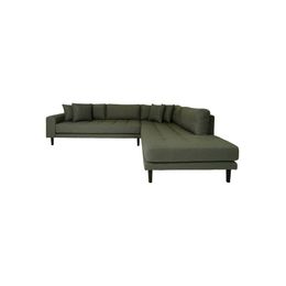 ebuy24 Ecksofa Lido Gr&uuml;n 257 x 220 cm | Gr.: onesize