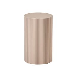 ebuy24 Eckbeistelltisch Farense Beige 30 x 30 cm | Gr.: onesize