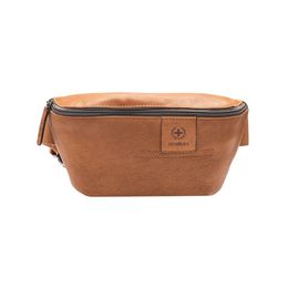 Strellson Hyde Park G&uuml;rteltasche Leder 26 cm in cognac | Gr.: onesize