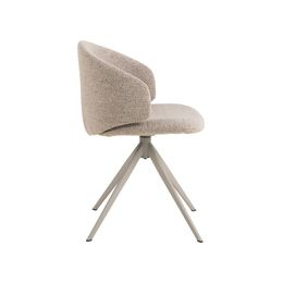 ebuy24 Esszimmerstuhl Ella Beige 53 x 54 cm | Gr.: onesize