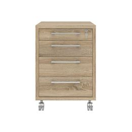 ebuy24 Kommode Prisme Eiche Dekor 48 x 49 cm | Gr.: onesize