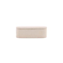 ebuy24 Pouf Potenza Offwhite 50 x 130 cm | Gr.: onesize