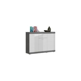 ebuy24 Sideboard Scout Grau 120 x 37 cm | Gr.: onesize
