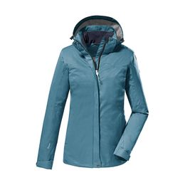 Killtec Damen Outdoorjacke &raquo;KOS 133 KG WMN JCKT&laquo; wasserdichte Funktionsjacke in Kurzgr&ouml;&szlig;e: verk&uuml;rzte &Auml;rmel u Rumpf 20