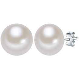 Valero Pearls Ohrringe - Sterling Silber Perlen-Ohrstecker S&uuml;&szlig;wasser-Zuchtp - Gr. unisize - in Wei&szlig; - f&uuml;r Damen