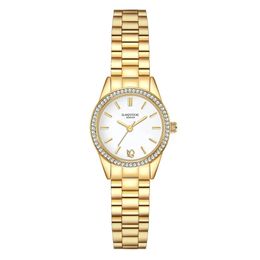 Glanzst&uuml;cke M&uuml;nchen Glanzst&uuml;cke M&uuml;nchen Uhr - Damen Armbanduhr Edelstahl - Gr. unisize - in Gold - f&uuml;r Damen