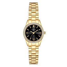 Glanzst&uuml;cke M&uuml;nchen Glanzst&uuml;cke M&uuml;nchen Uhr - Damen Armbanduhr Edelstahl - Gr. unisize - in Gold - f&uuml;r Damen