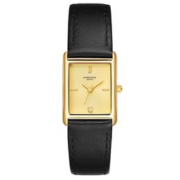Glanzst&uuml;cke M&uuml;nchen Glanzst&uuml;cke M&uuml;nchen Uhr - Damen Armbanduhr Echtleder - Gr. unisize - in Gold - f&uuml;r Damen