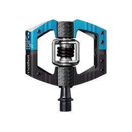 crankbrothers MTB-Pedal Mallet Trail Klick-Pedal l&auml;ngere Achse in blau | Gr.: onesize