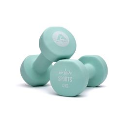 Apollo Hantel Set Kurzhantel " Fitness Hanteln 4 kg " in hellblau | Gr.: onesize