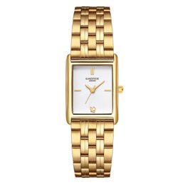 Glanzst&uuml;cke M&uuml;nchen Glanzst&uuml;cke M&uuml;nchen Uhr - Damen Armbanduhr Edelstahl - Gr. unisize - in Gold - f&uuml;r Damen