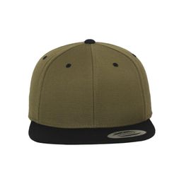 Flexfit Snapback - Classics in olv/blk | Gr.: onesize